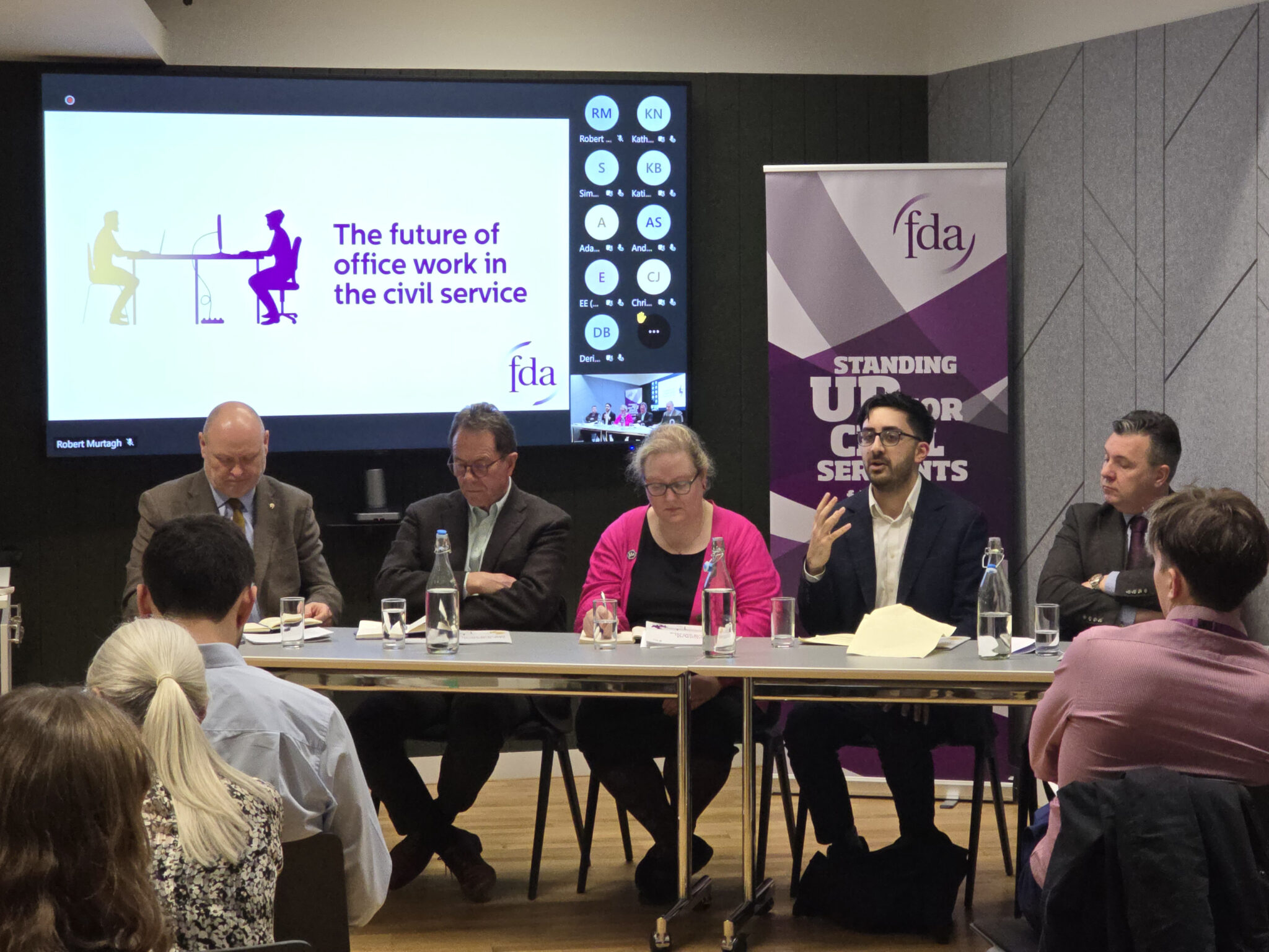 The future of office work in the civil service report launch - FDA