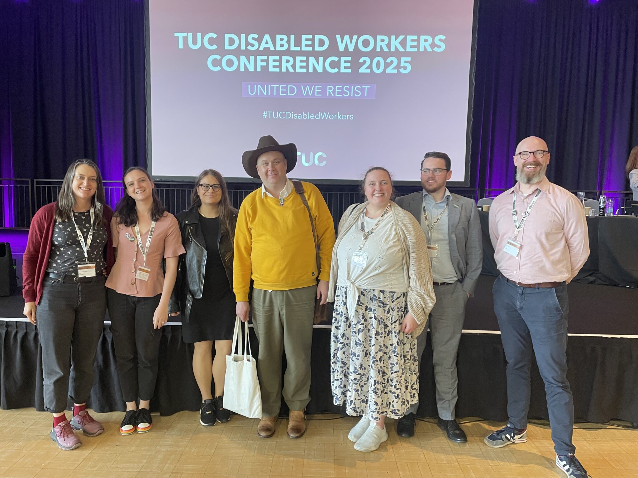 FDA delegation attends TUC Disabled Workers' Conference 2025 - FDA