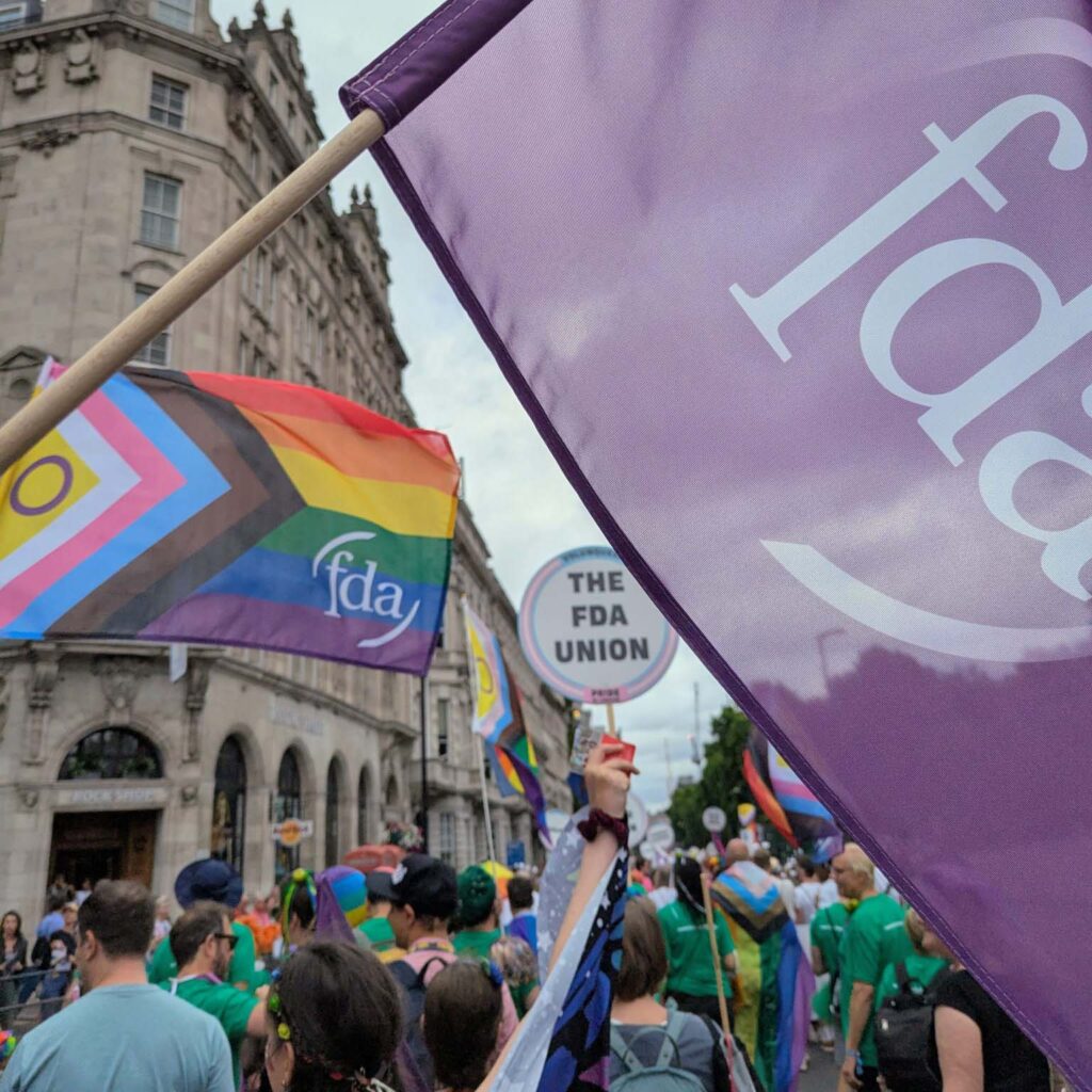 FDA attends TUC LGBT Conference and London Pride - FDA